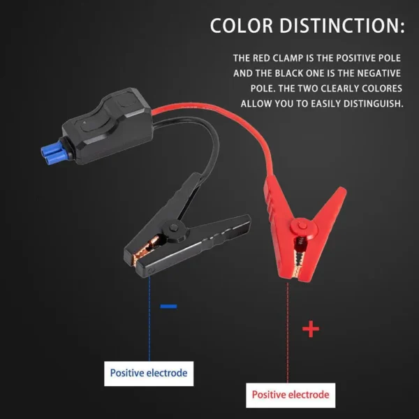 Cabo para Auxiliar de Partida 2000A 20000mAh - Dockzy – Hubs, Docks e ...