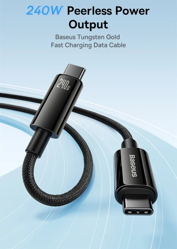 Kit 5 Cabos USB C 240W PD3.1 480Mbps - Dockzy – Hubs, Docks e ...
